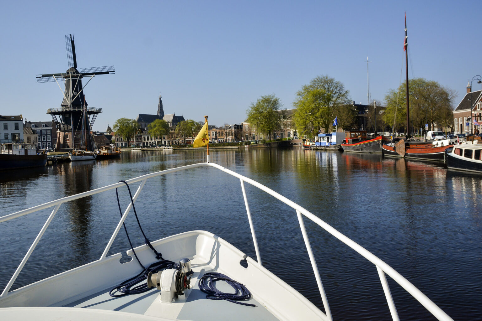 Bootsfahrt Woubrugge - Jachtwerf van der Laan